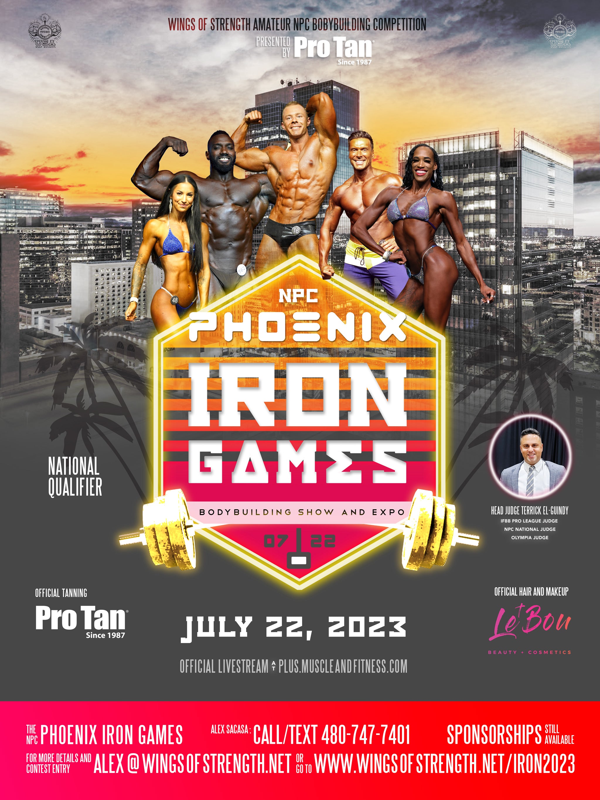 NPC Phoenix Iron Games Tanning – Pro Tan®